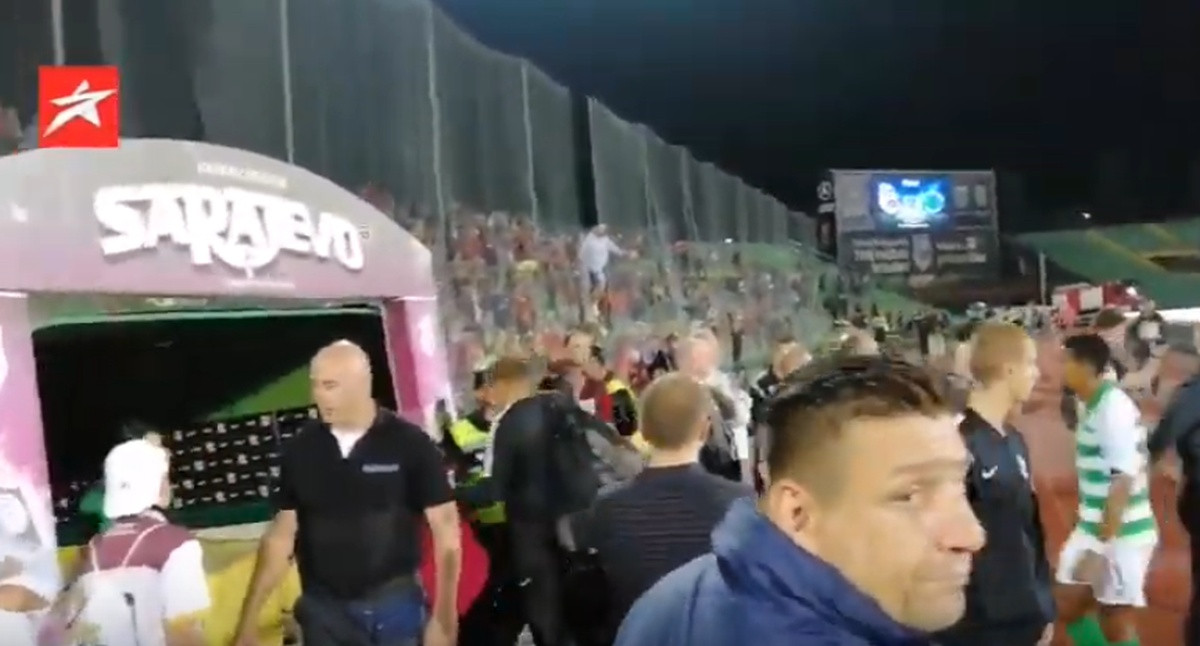 Kako su igrači Celtica ispraćeni s Koševa? - SportSport.ba Kako su igrači Celtica ispraćeni s Koševa? - SportSport.ba